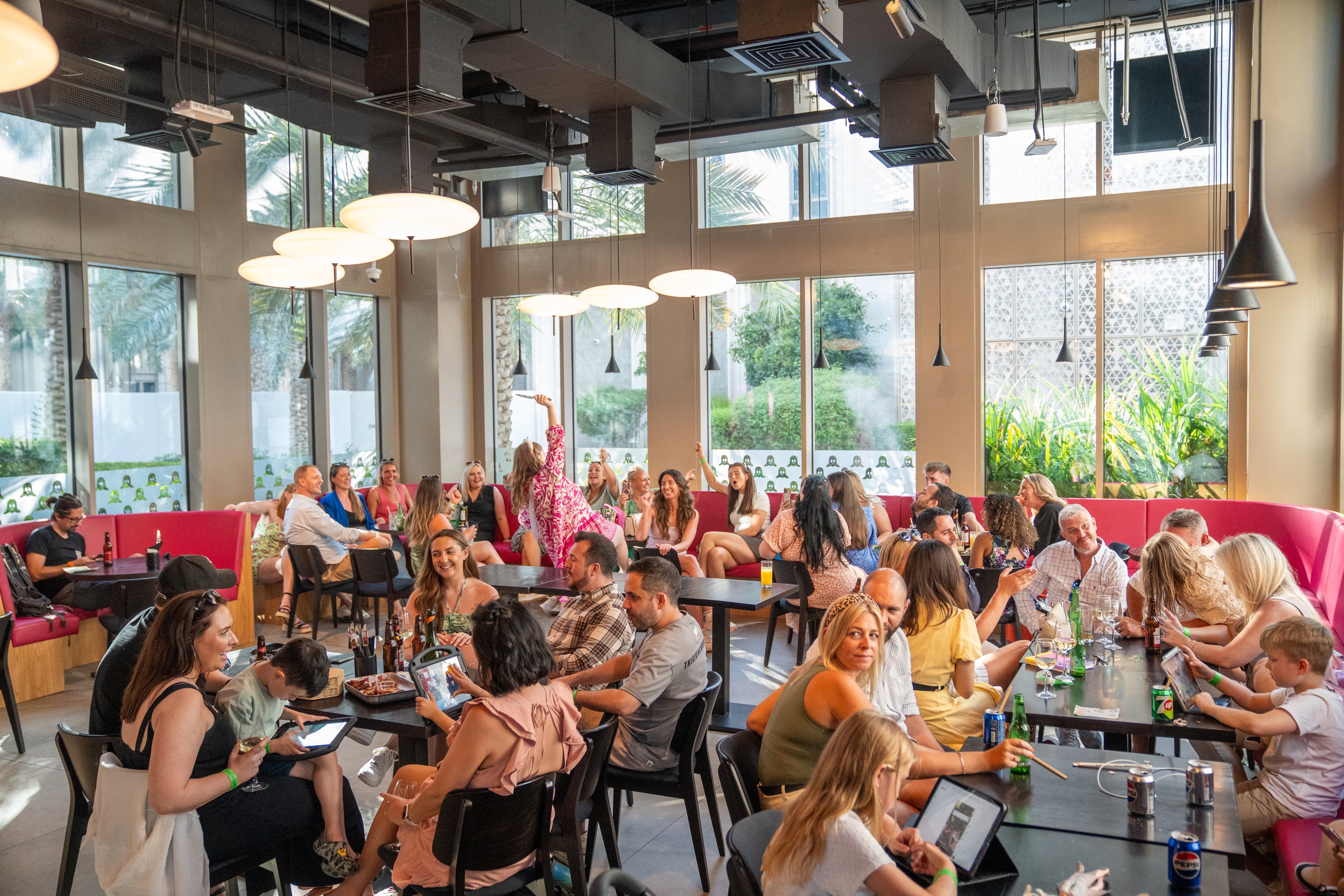 COMPETITIVE SOCIALISING AND INTERACTIVE F&B EXPERIENCES