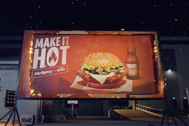 Genius OOH & Guerrilla F&B Marketing Campaigns